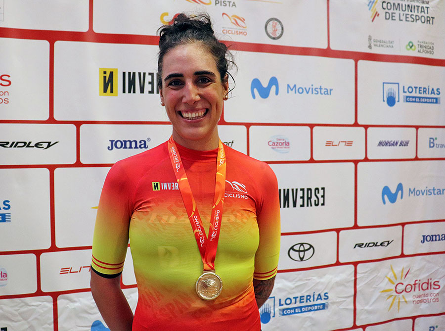 Oro y bronce para Ziortza Isasi en el Estatal de ciclismo en pista ...