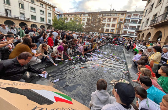 Durangaldea se moviliza en solidaridad con Palestina - durangon.com